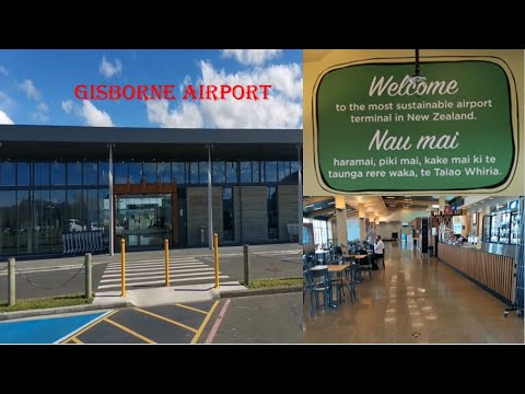 [AIRPORT VLOG] Gisborne Airport | The most sustainable airport terminal in New Zealand