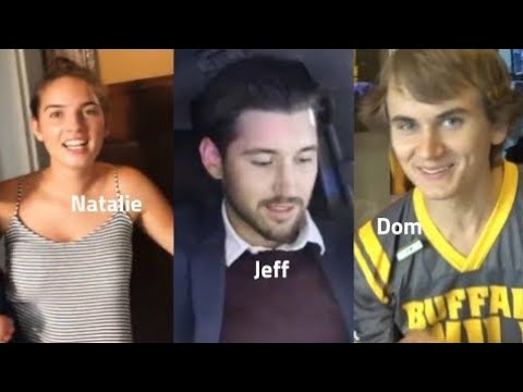 Natalie, Jeff,ilya,alex,corinna ,vlog squad first appearance in david dobrik vlogs