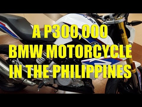 A P300,000 BMW Motorcycle In The Philippines.