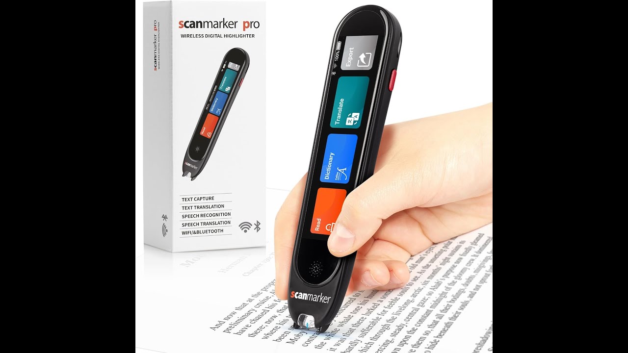 Scanmarker Pro Revolutionizes Reading for Dyslexia and Language Learners Everywhere!