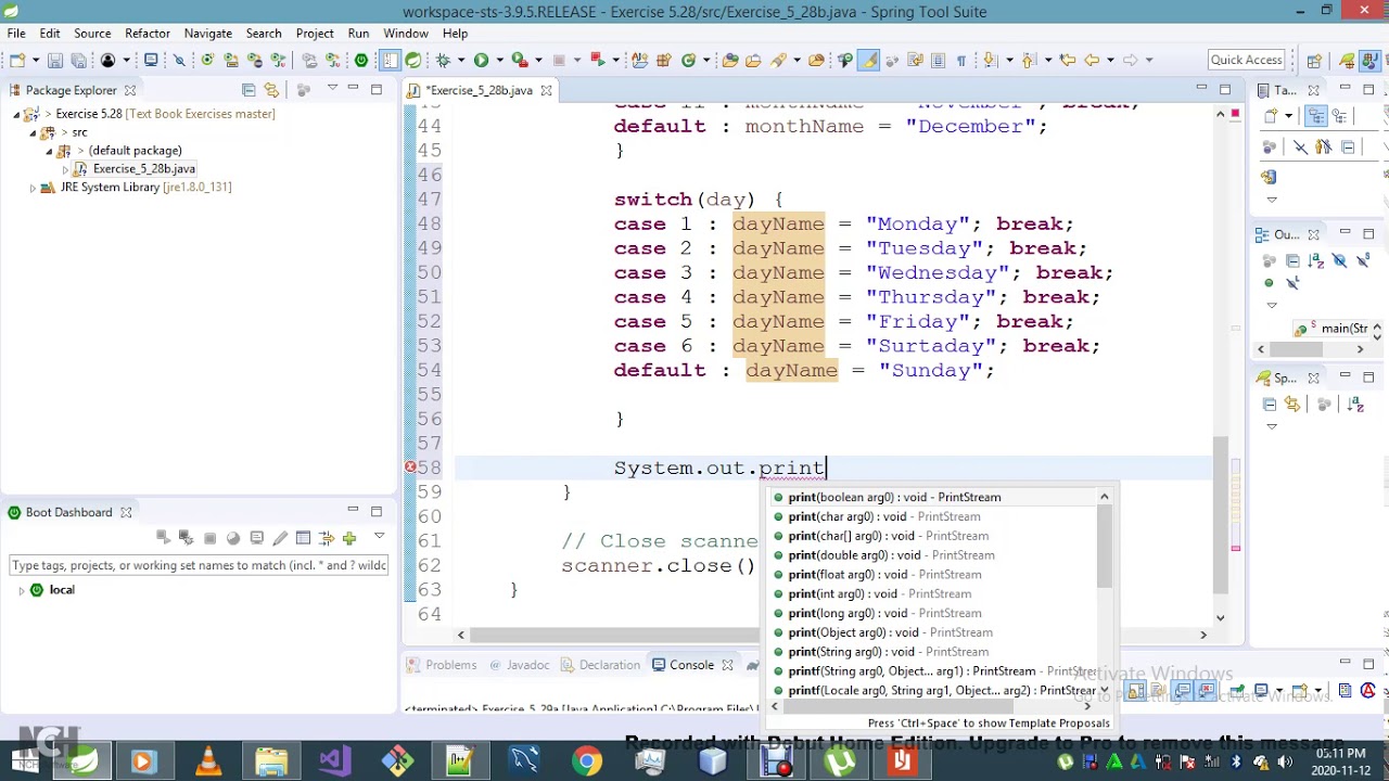 Introduction To Java Programming   Exercise 5 28b