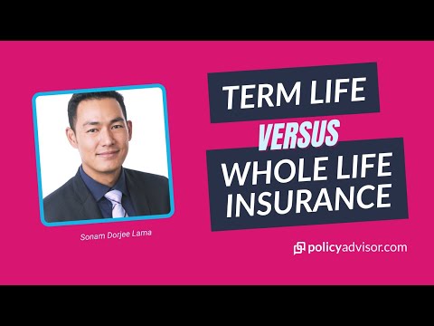 Term Life Versus Whole Life Insurance EXPLAINED!