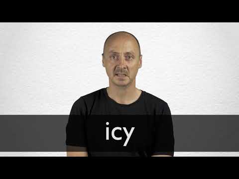ICY definition and meaning | Collins English Dictionary