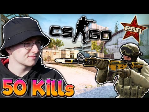FLO MACHT 50 KILLS?! | CS:GO Ranked Cache