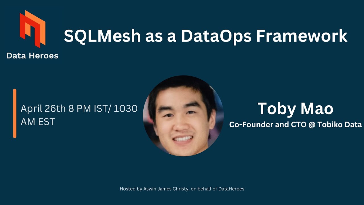 SQL Mesh as a DataOps Framework
