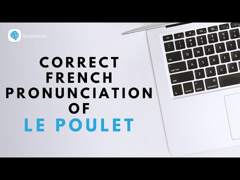 How to pronounce 'Le poulet' (chicken) in French? | French Pronunciation