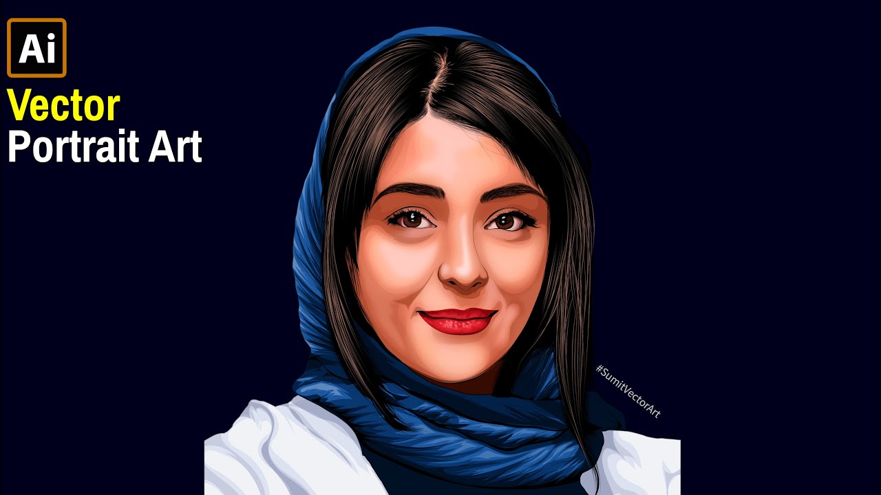 Vector Artistry: Taking Your Portrait Painting Skills to the Next Level in Adobe Illustrator