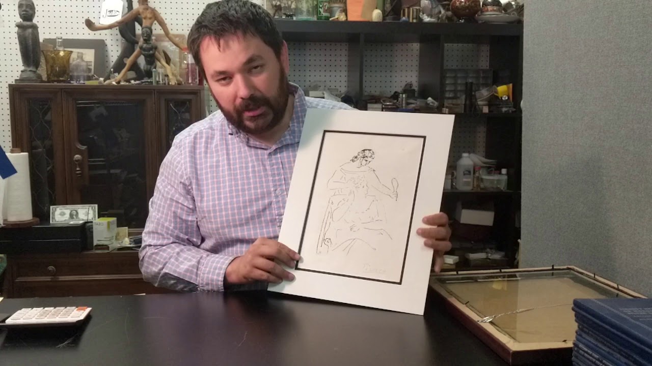 Signed Picasso Lithograph