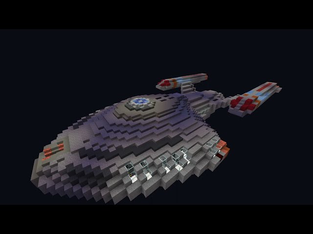 [Star Trek] U.S.S. Huygen: A Mozzie-scale Starship Minecraft Map