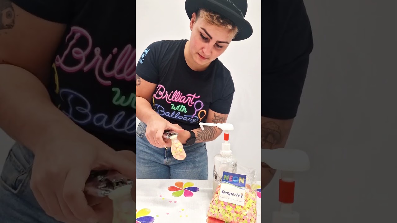 NEW! Neon Confetti and How to Use it in your Balloon Decor