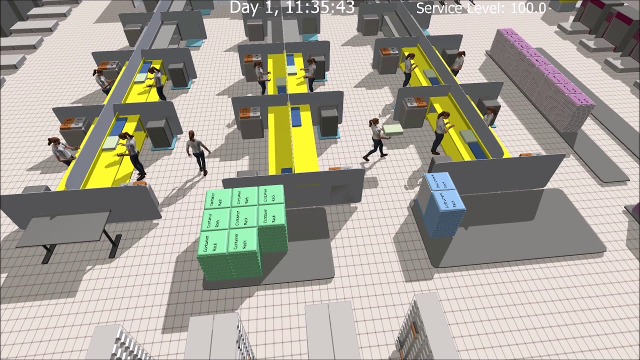 CSSD plant simulation