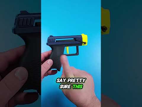 Tiny Compact 3d Printed Nerf Blaster
