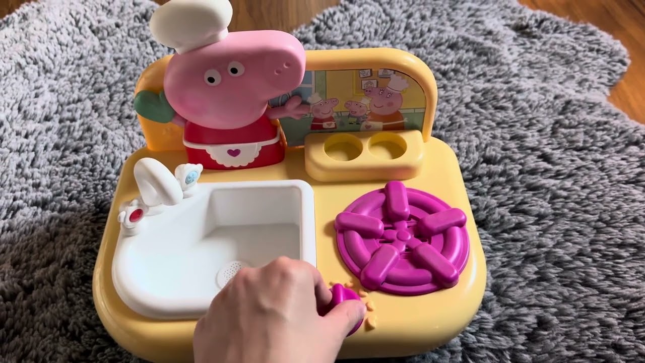 Peppa Pig Cooking Fun Tabletop Kitchen