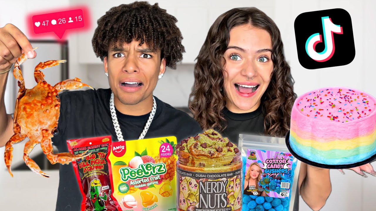 Trying VIRAL Snacks From TikTok Shop!