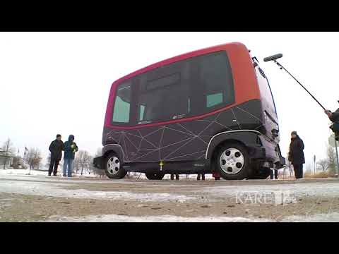 MnDOT testing driverless bus