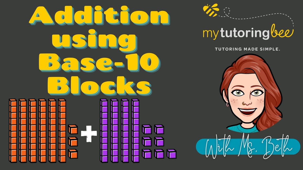 How to add using base 10 blocks (2nd and up)