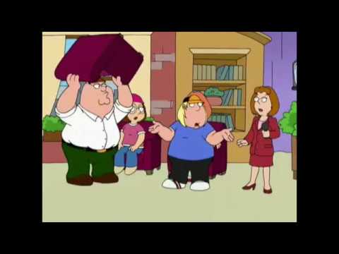 Family Guy - The Griffins go on TV and Brian and Stewie prank call them