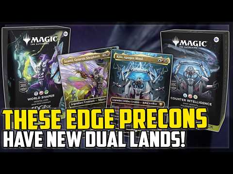Everything You Need to Know About the Latest EOE Commander Decks! NEW LANDS?! - Magic The Gathering