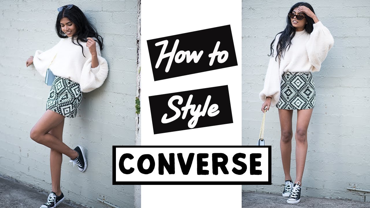 HOW TO STYLE: CONVERSE SNEAKERS | POSE & REPEAT