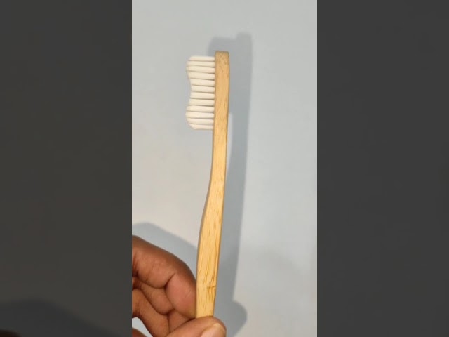 Premium Bamboo Toothbrush - Bamboo Toothbrush S-Curve Handle ...
