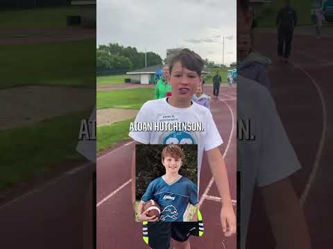 Can our campers guess these current Lions players? #detroitlions #onepride