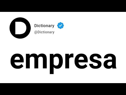empresa Meaning In English