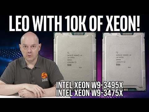 Leo Gets Hands-on with Intel 4th GEN XEON