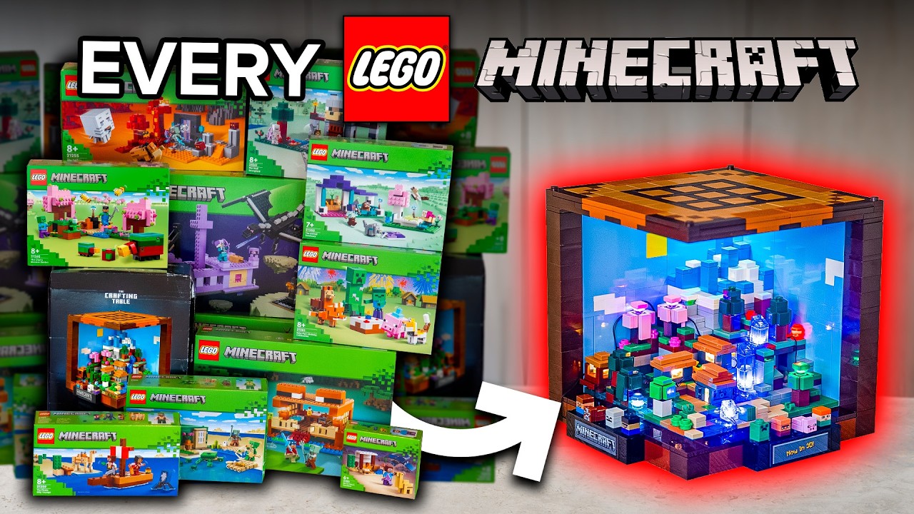 I Built ALL 2024 Minecraft LEGO Sets