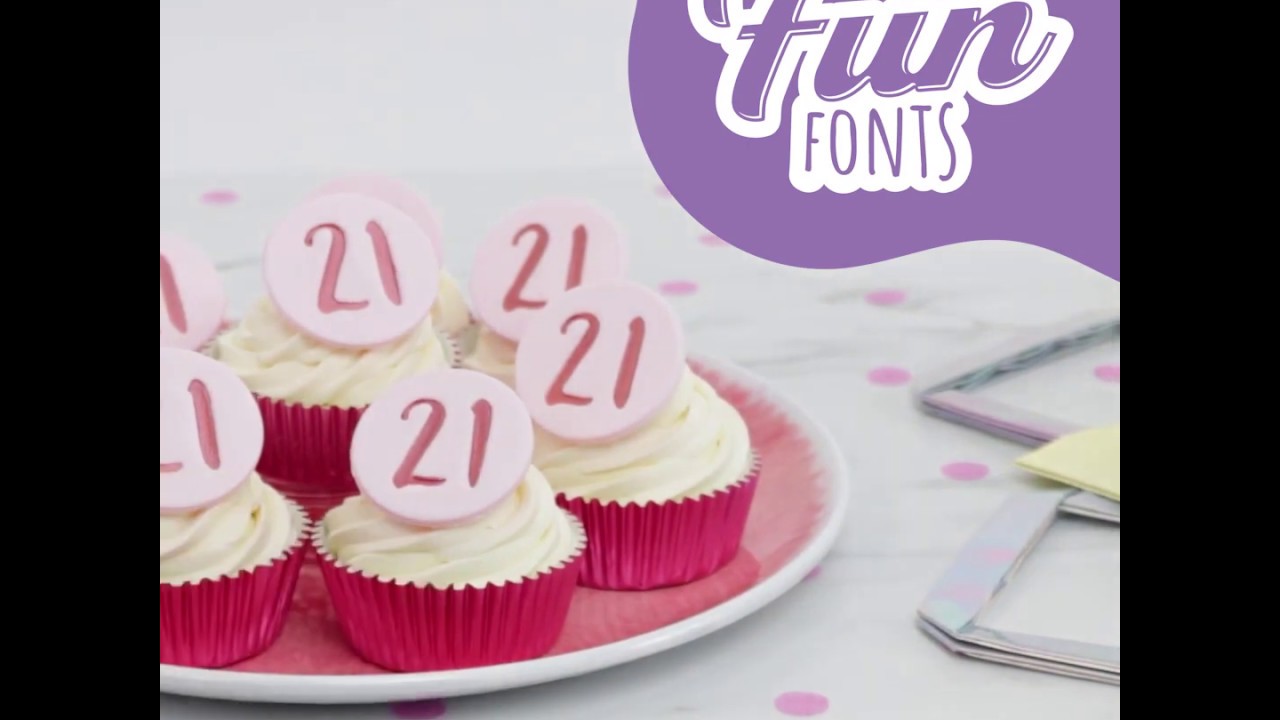 PME Fun Fonts - Numbers & Special Characters