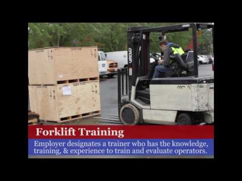 OSHA Forklift Operator Training Requirements