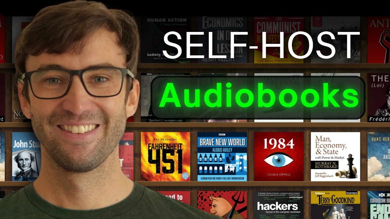 How to Self-Host Audiobookshelf (Best Audible Alternative)