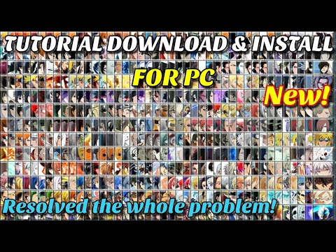 TUTORIAL DOWNLOAD & INSTALL Bleach VS Naruto MUGEN for PC