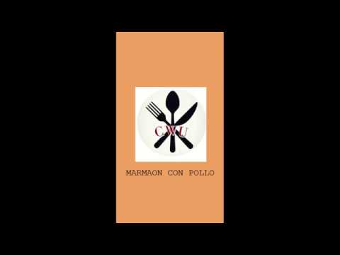 Marmaon con pollo- Receta