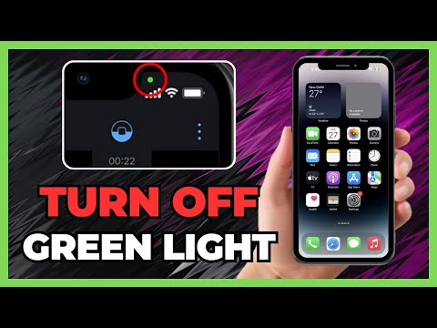 How To Turn Off Green Light On iPhone in 2025