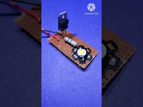 1w Led Driver Circuit | #diy #trending #reels |#DC TO DC
