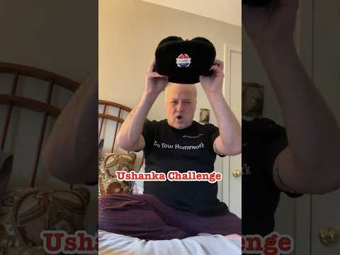 The Ushanka Challenge #crazyrussiandad #ushanka #ushankachallenge #furhat