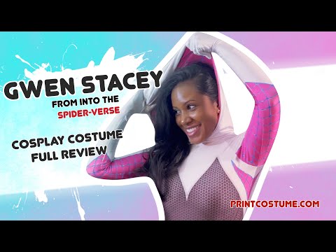 Gwen Stacey aka Spider-Woman Cosplay Costume (Printcostume.com) In-Depth Review
