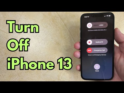 How to Turn Off iPhone 13