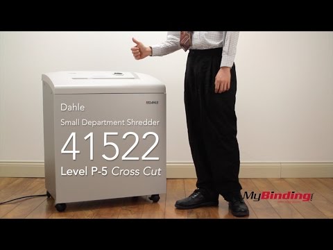 Dahle CleanTEC 41522 Level 4 Cross Cut Small Department Paper Shredder