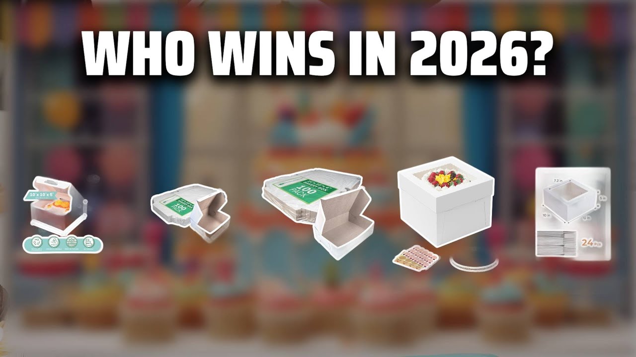 The Top 5 Best Cake Boxes in 2026 - Must Watch Before Buying!