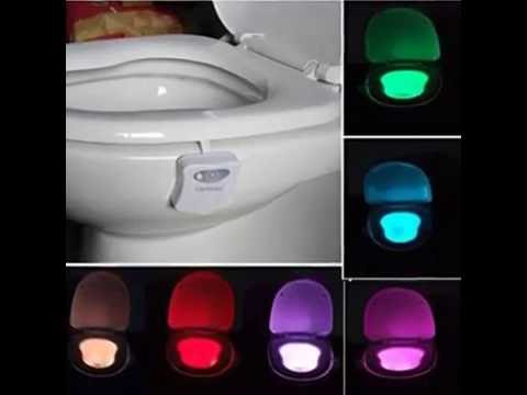 Colorful Motion Sensor Toilet Nightlight ,Oenbopo Home Toilet Bathroom Human Body Auto Motion