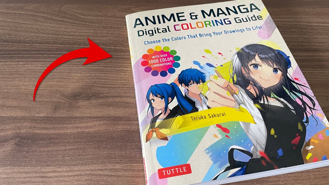 How to Master Digital Colors for Anime & Manga | Book Review