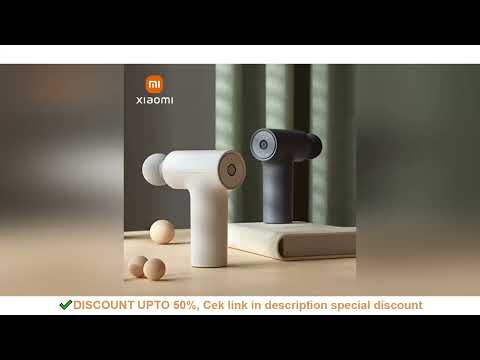 HOT Xiaomi Mijia Mini Fascia Gun 2C Thrust 12kg Smart Gear Memory 350g Portable 2500rpm High Speed M
