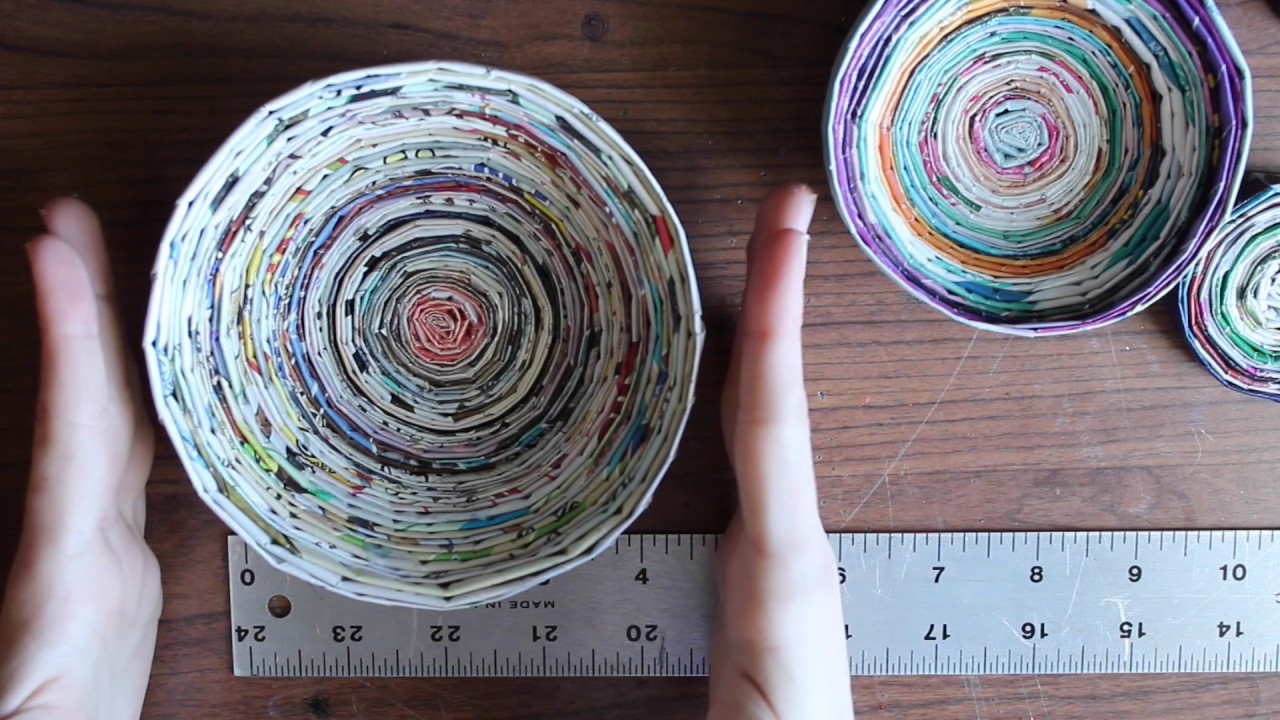 Magazine Bowls Lesson