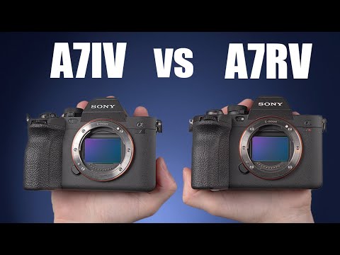 Sony A7 IV vs A7R V (top-selling full frame cameras) (ILCE-7M4/B)