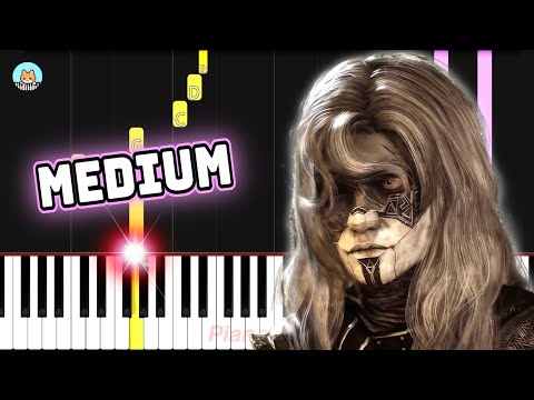 [full] Clair Obscur: Expedition 33 OST - "Alicia" - MEDIUM Piano Tutorial & Sheet Music