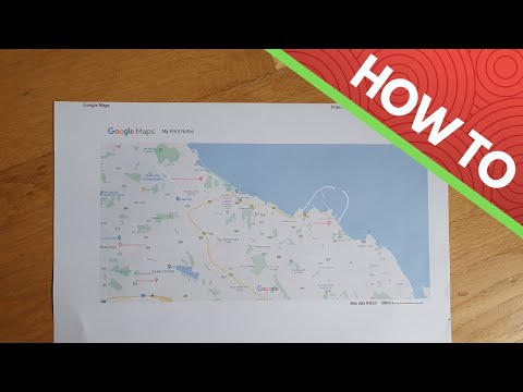 How to Print Google Maps