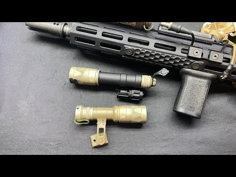 Surefire M300 vs M600 scout light