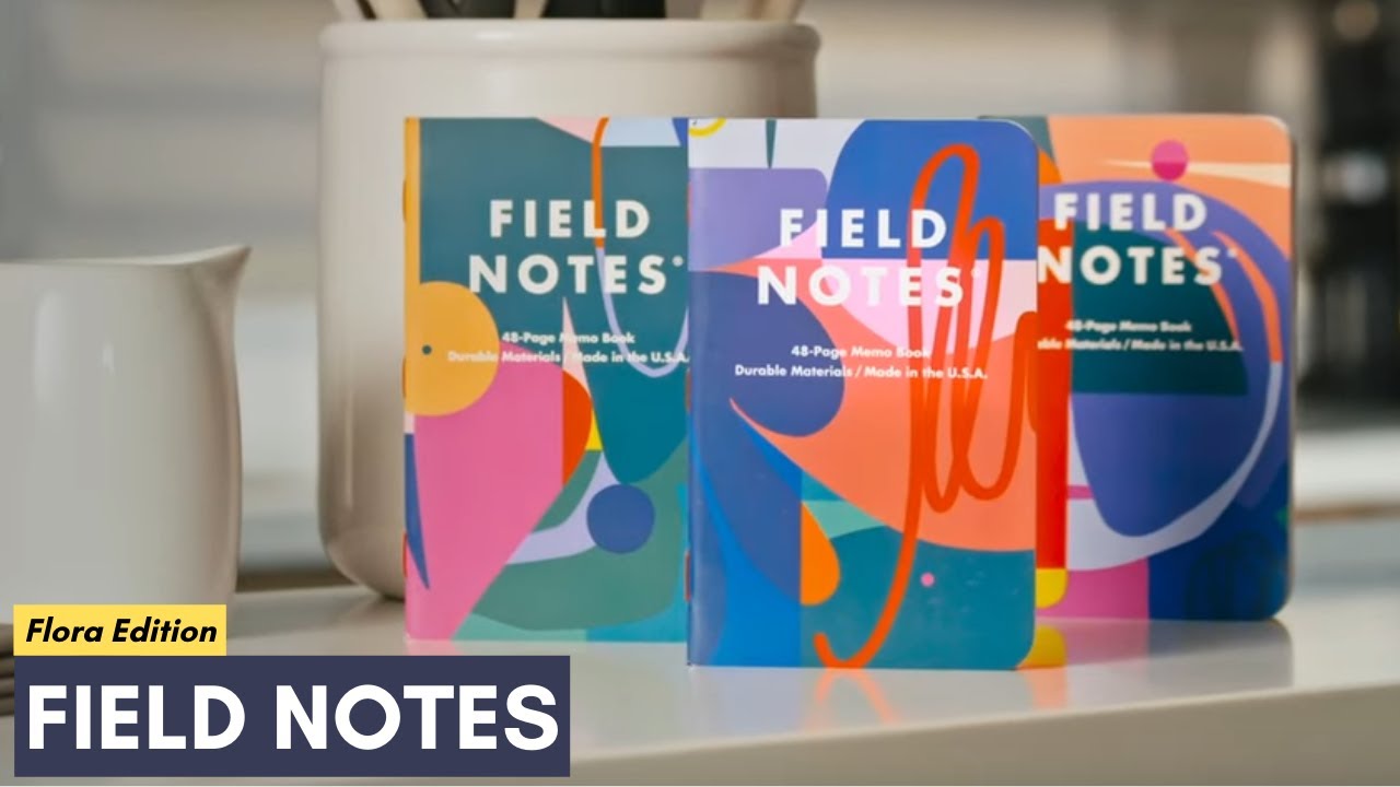 Field Notes Flora Edition - Blossom into Creativity with Floral Delight