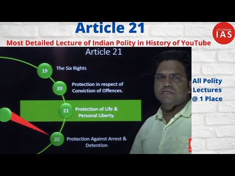 Article 21 of Indian Constitution | Fundamental Right | Detailed Analysis for UPSC CSE |
